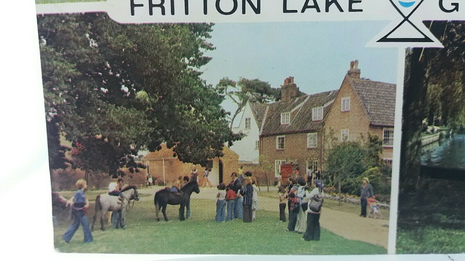 Vintage Postcard Fritton Lake Gt Yarmouth 1970s Multiview Boating Pony ...