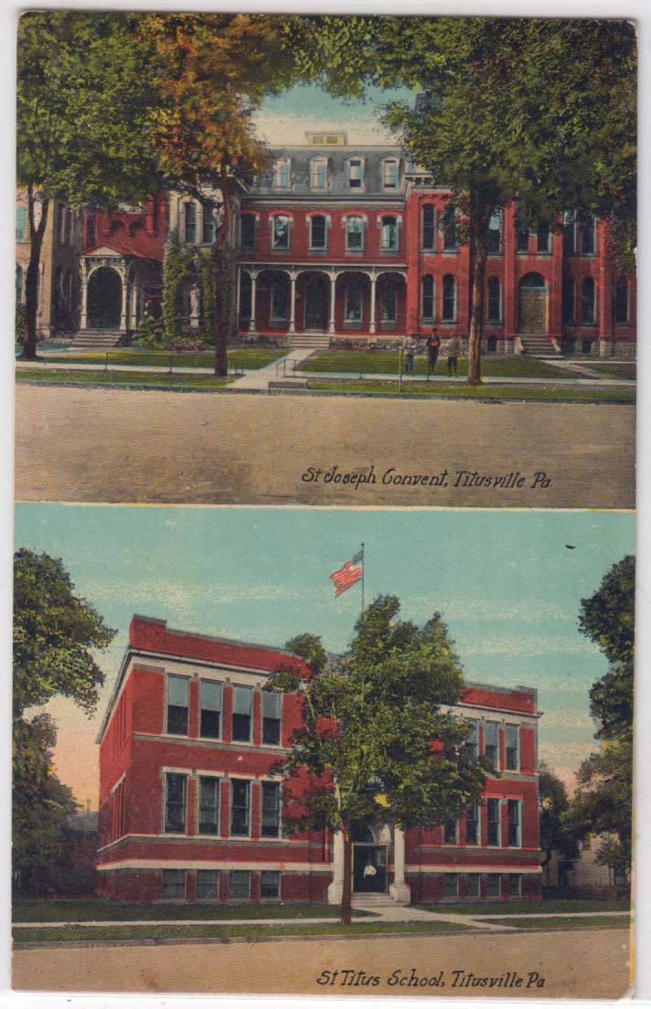 St Joseph Convent & St Titus School, Titusville PA | United States ...