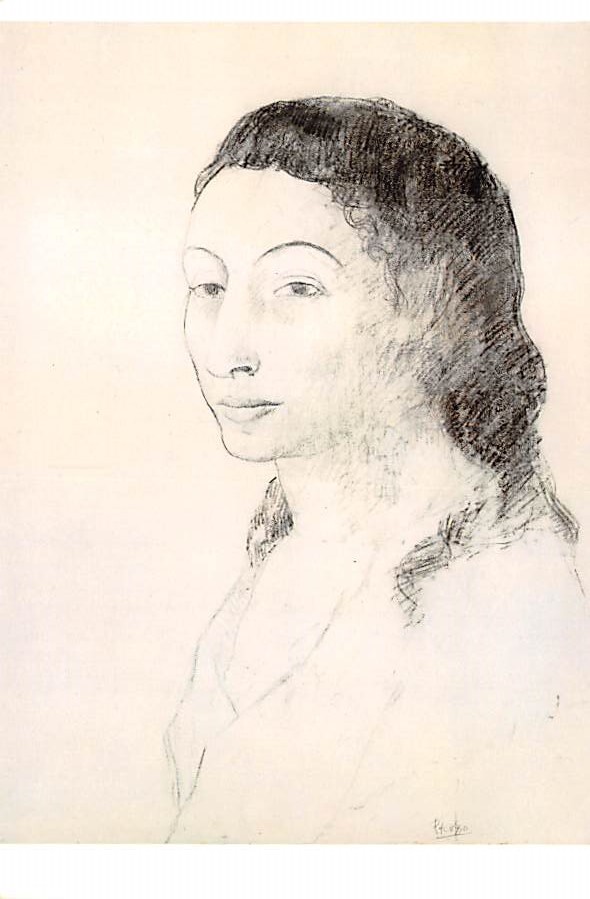 Fernande Olivier Charcoal Drawing, By Pablo Picasso | Topics - Fine ...