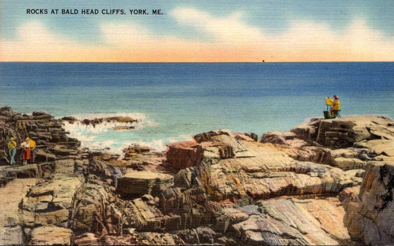 Maine York Rocks At Bald Head Cliffs | United States - Maine - Other ...