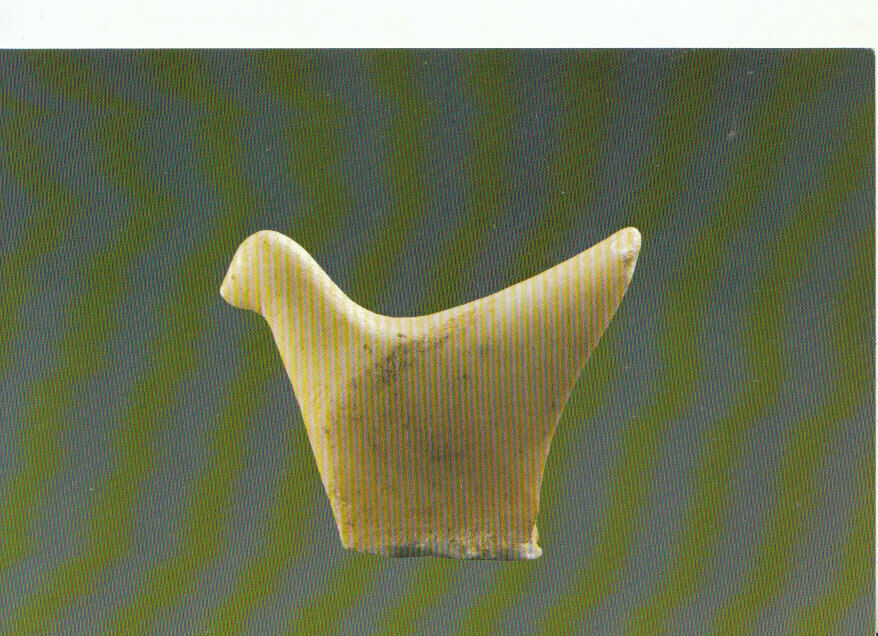 Museum Postcard - Model of A Bird - Marble - Early Cycladic 11 - TZ571 ...