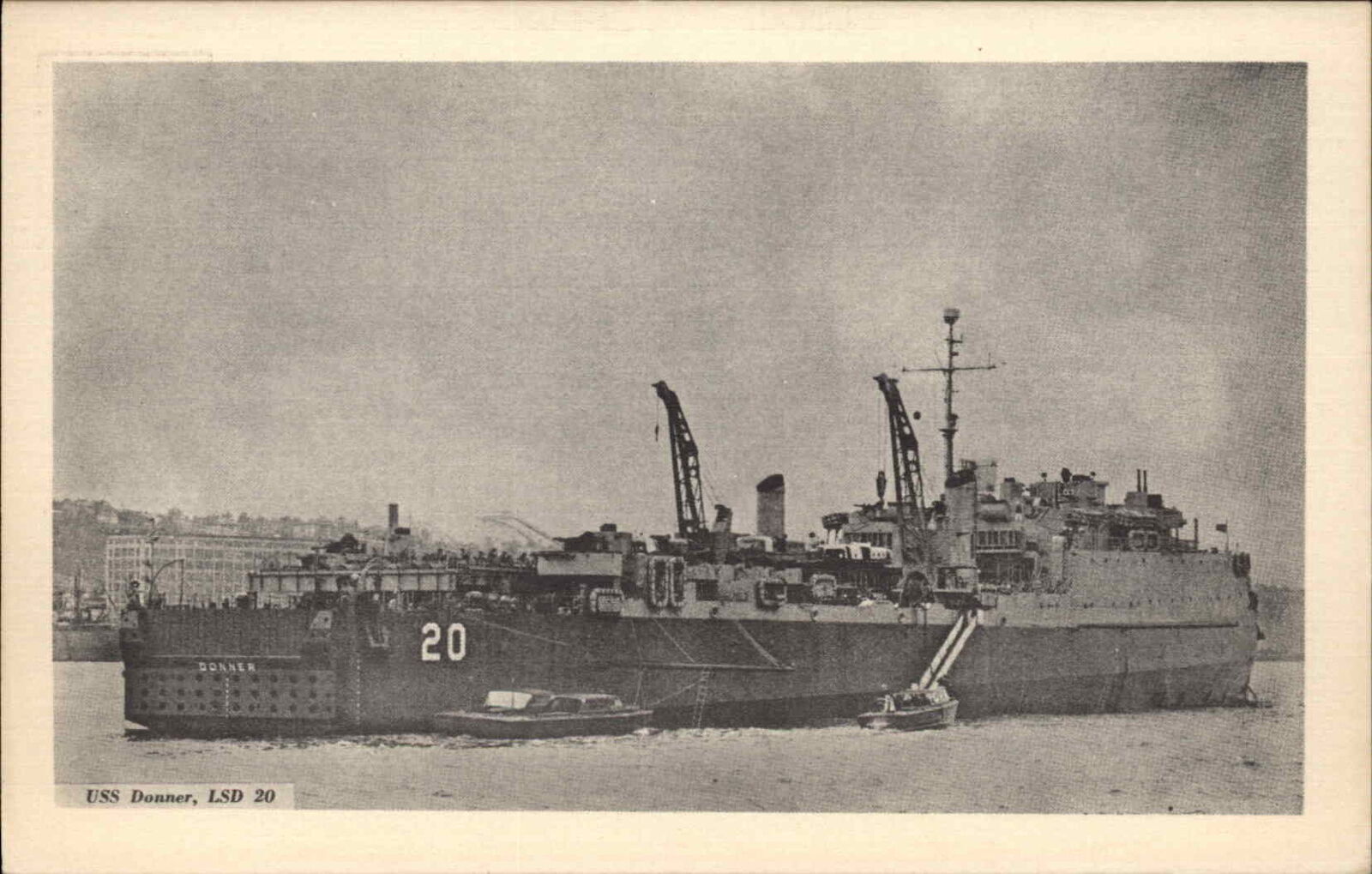 Battleship USS Donner LSD 20 Vintage Postcard | Other / Unsorted ...