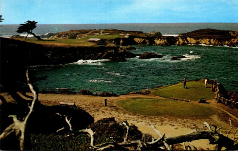 California Pebble Beach Cypress Point Golf Club World Famous 16th Hole ...