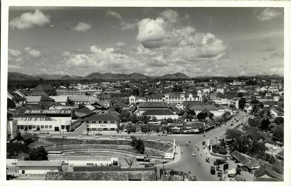 indonesia, JAVA BANDUNG, Groote Postweg, Kock, Sparkes & Co. (1950s ...