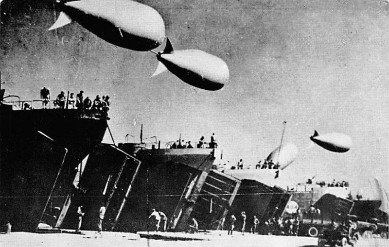 Barrage Balloons World War II, Reproduction Unused | Topics - Militaria ...