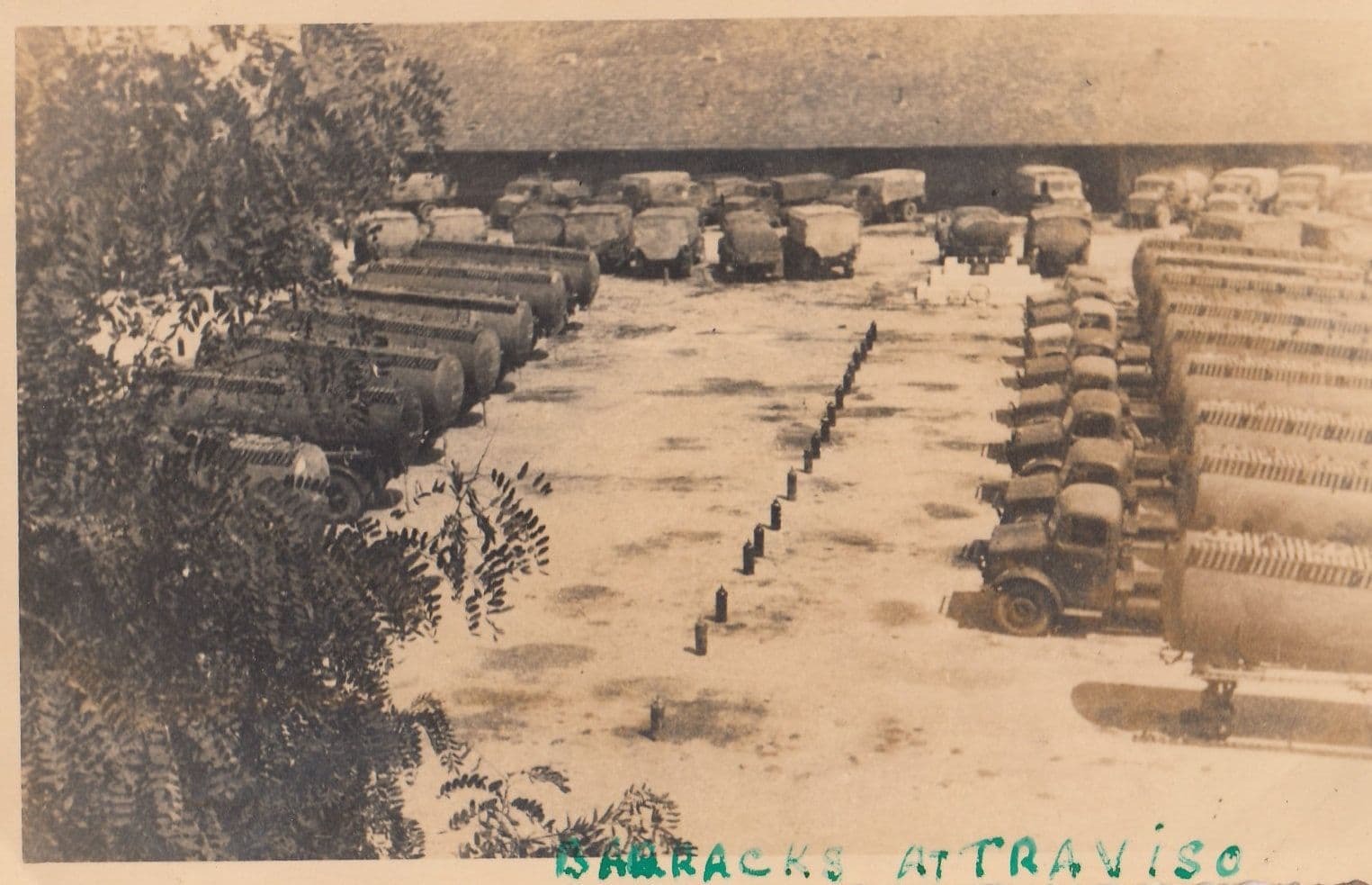 Traviso Italian Italy Barracks Full Of Rats Antique WW1 Soldiers Photo ...