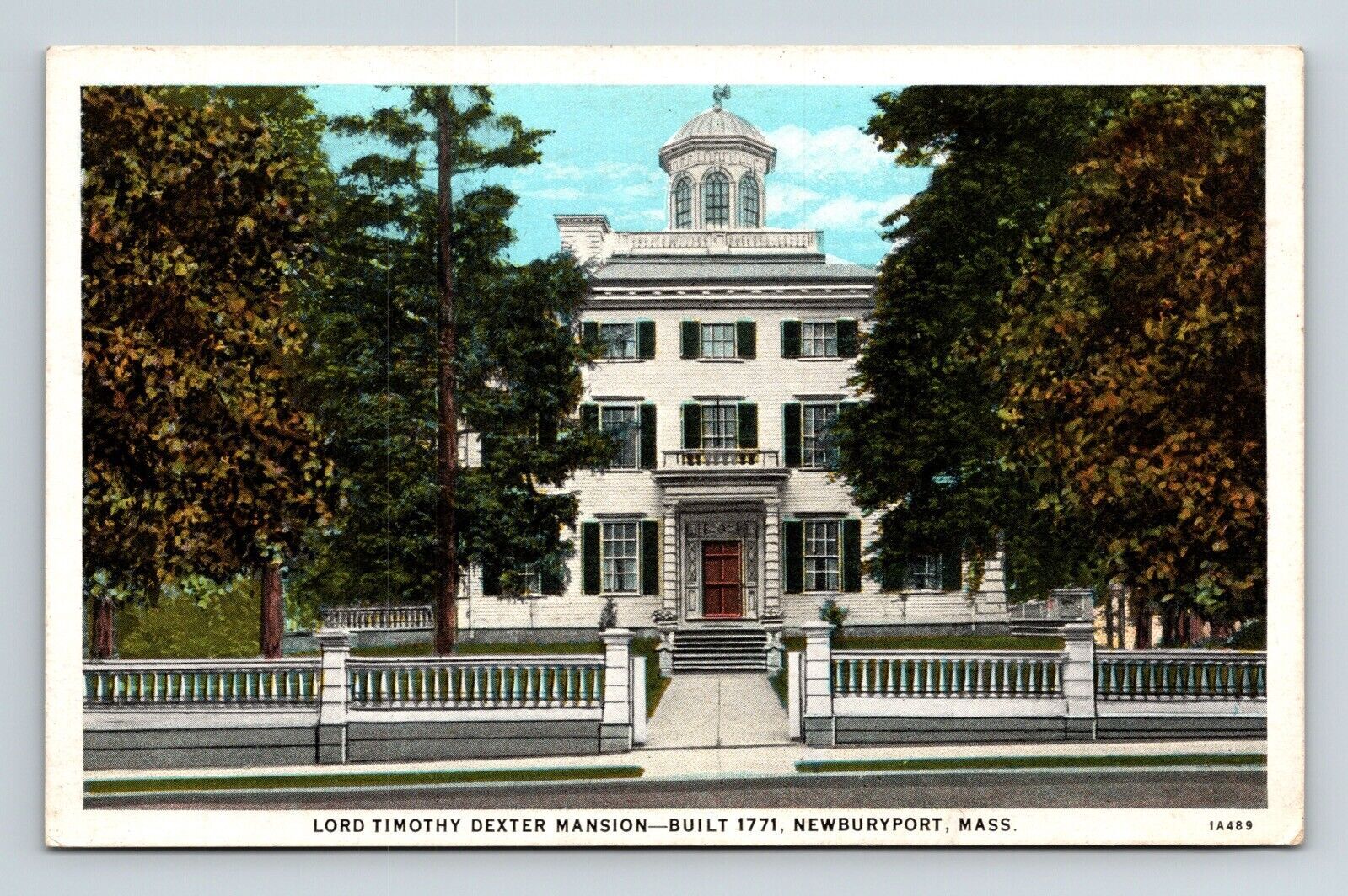 Lord Timothy Dexter Mansion Newburyport Massachusetts Street View UNP ...
