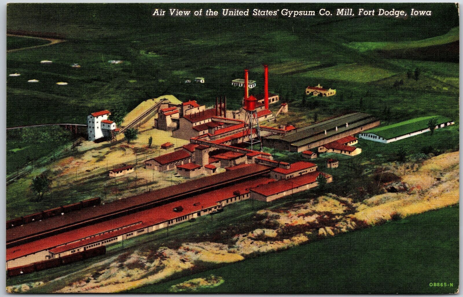 A Review Of The United States Gypsum Company Mill Fort Dodge Iowa IA ...