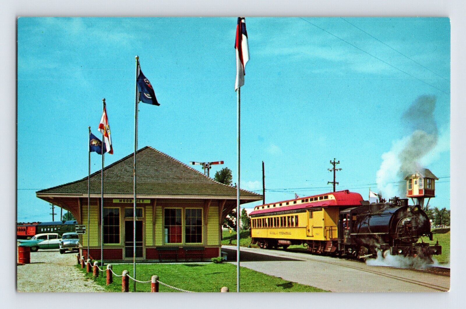 Postcard Railroad Train National Museum Madison WI 1960s Unposted ...