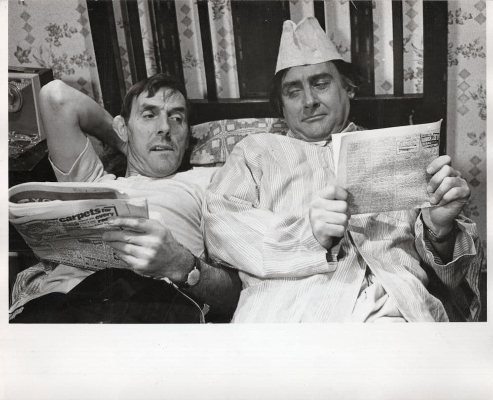 Spike Milligan & Eric Sykes Curry & Chips Show TV Times Press Photo ...