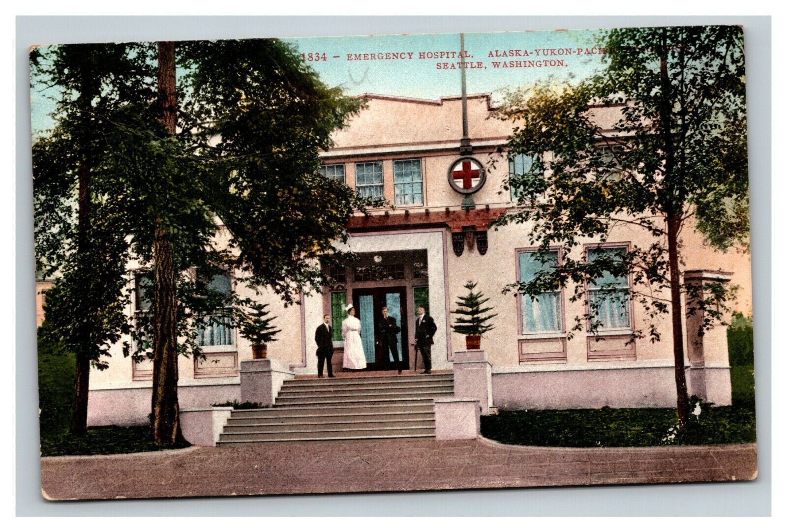 Vintage Early 1900's Postcard Emergency Hospital Alaska-Yukon-Pacific ...