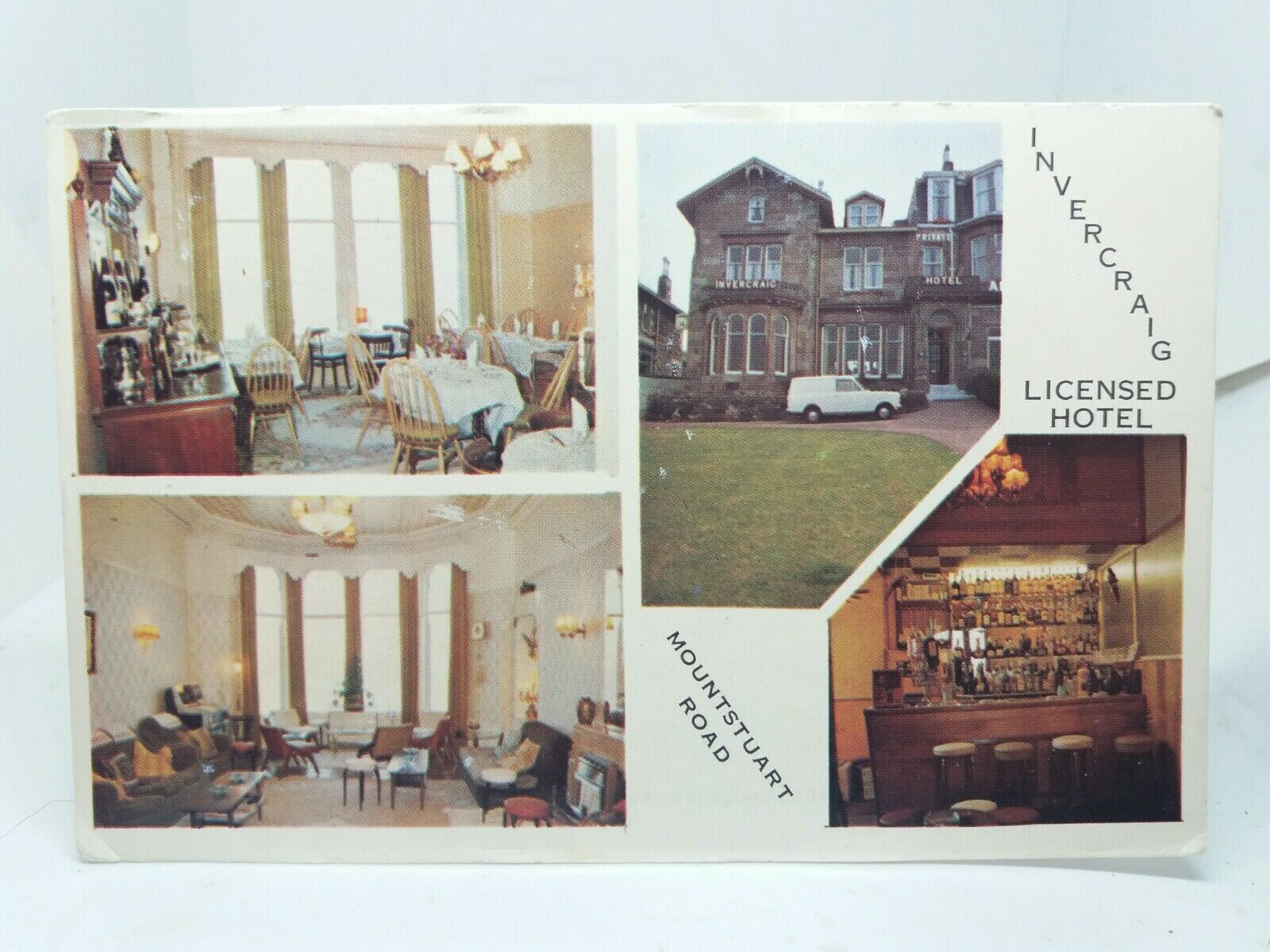 Invercraig Hotel Craigmore Rothesay Bute Scotland Vintage Multiview ...