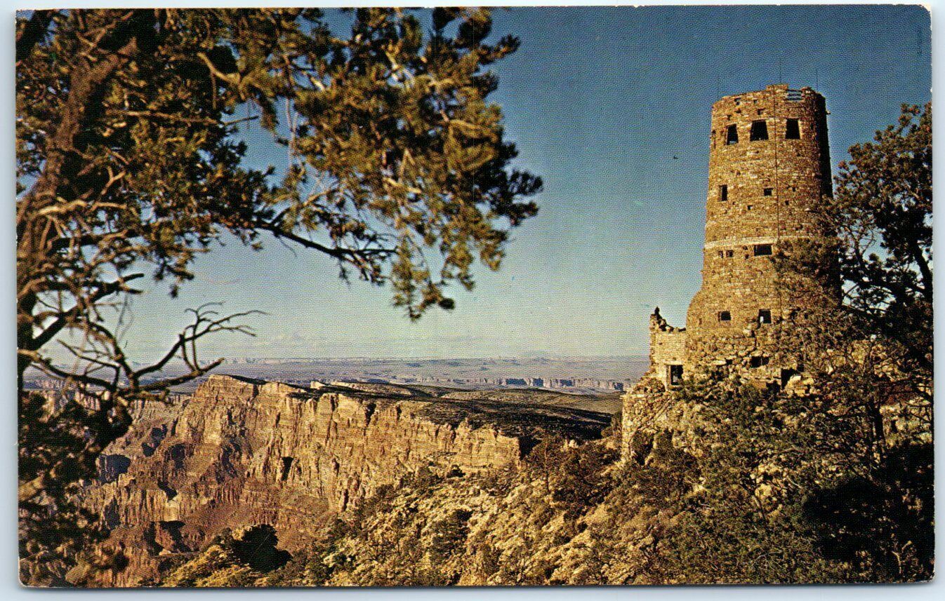 Desert View Tower on the East End of the South Rim - Grand Canyon ...