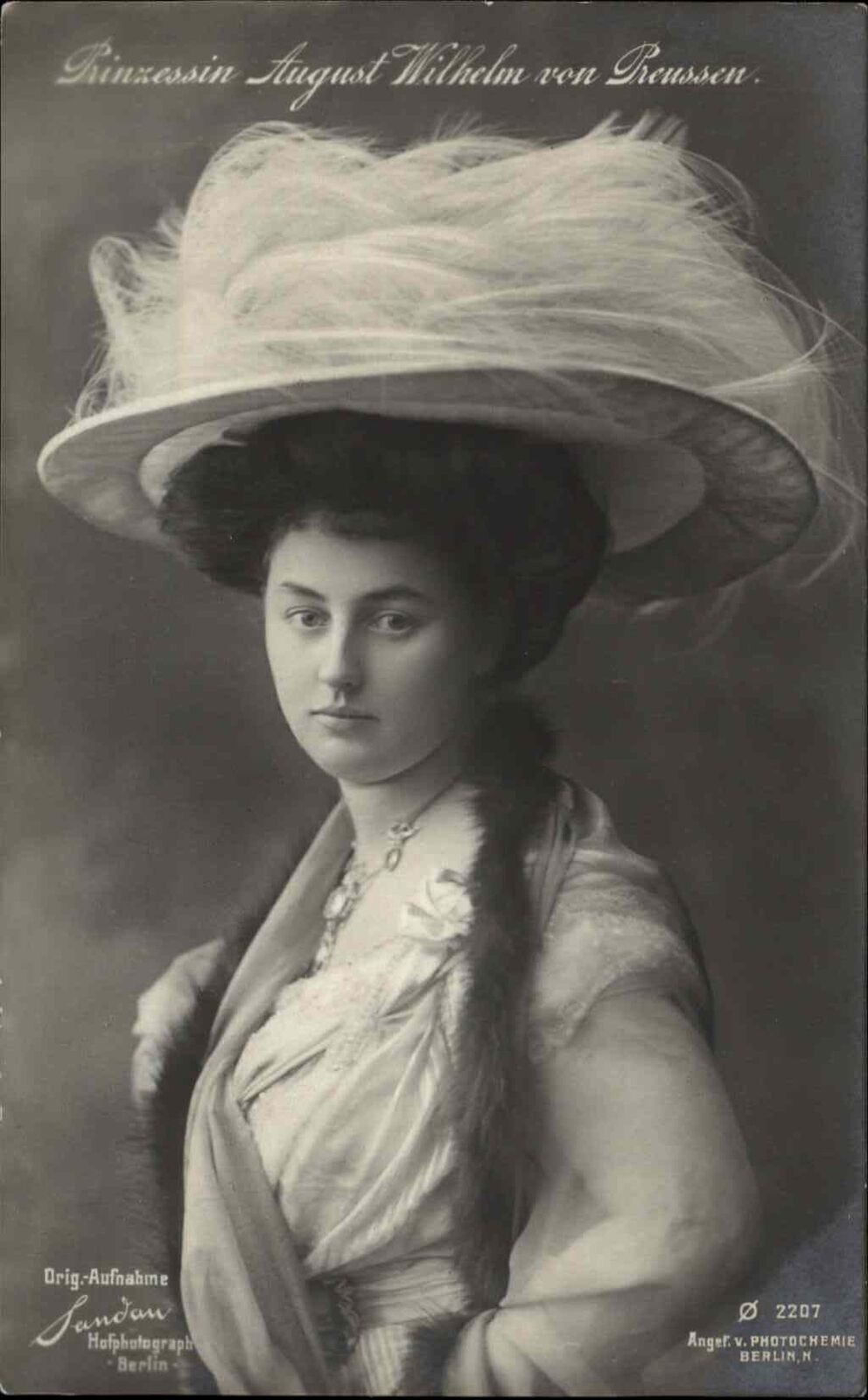 Princess Alexandra Victoria Prussia August Wilhelm Royalty c1910 Real ...