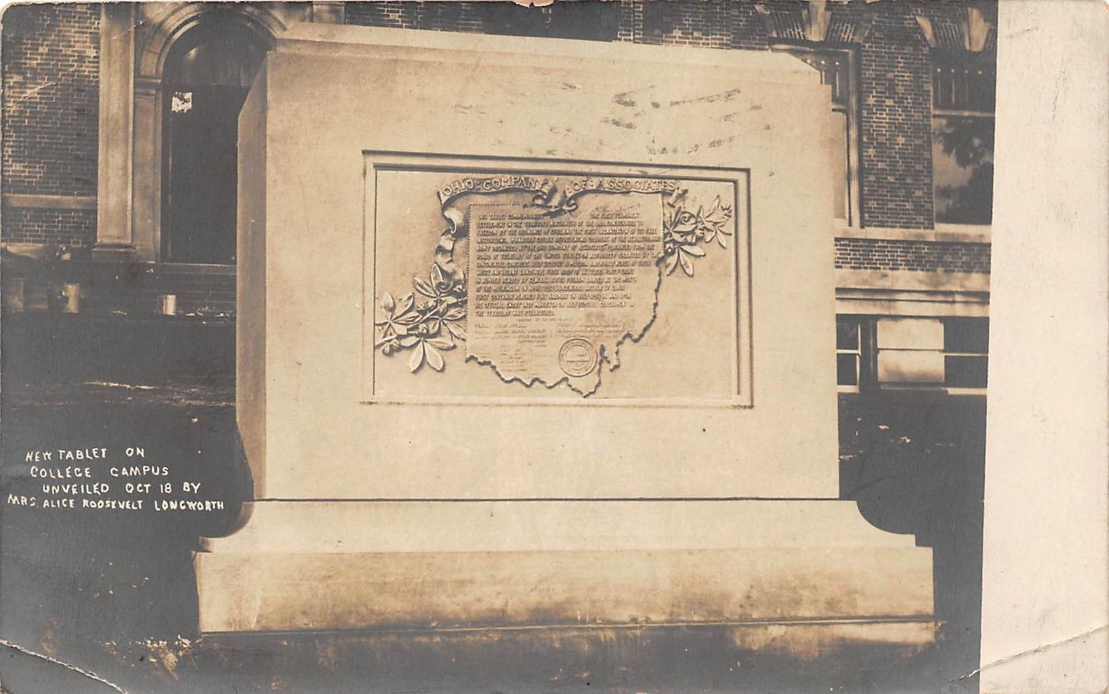 D26/ Marietta Ohio Real Photo RPPC Postcard 06 Alice Roosevelt ...