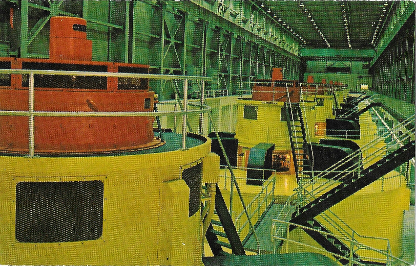 The Generator Room 8 Generators Glen Canyon Dam Page Arizona | United ...