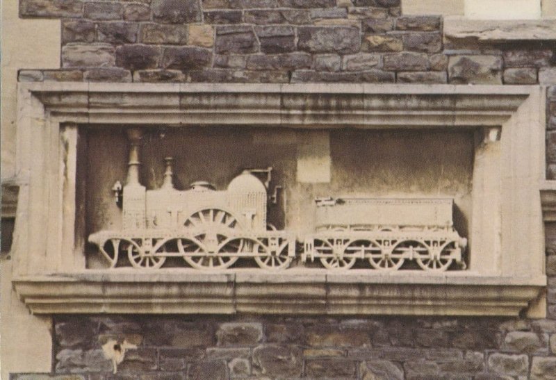 Swindon Works Bas Train Relief Mural Wiltshire Railway Postcard ...