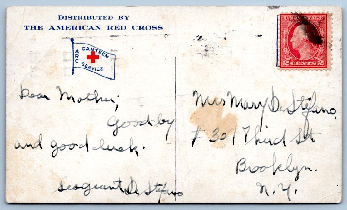 1918 WWI American RED Cross Workers Train Railroad Canteen Service ...