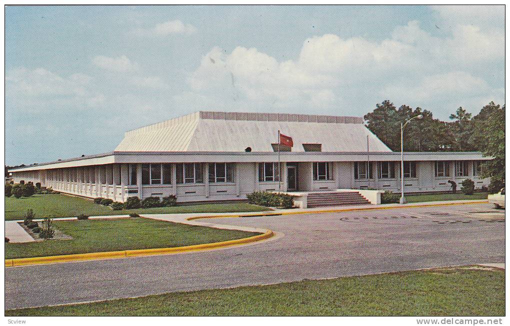 Exterior, J.F.K. Hall for Military Assistance, Fort Bragg, North ...