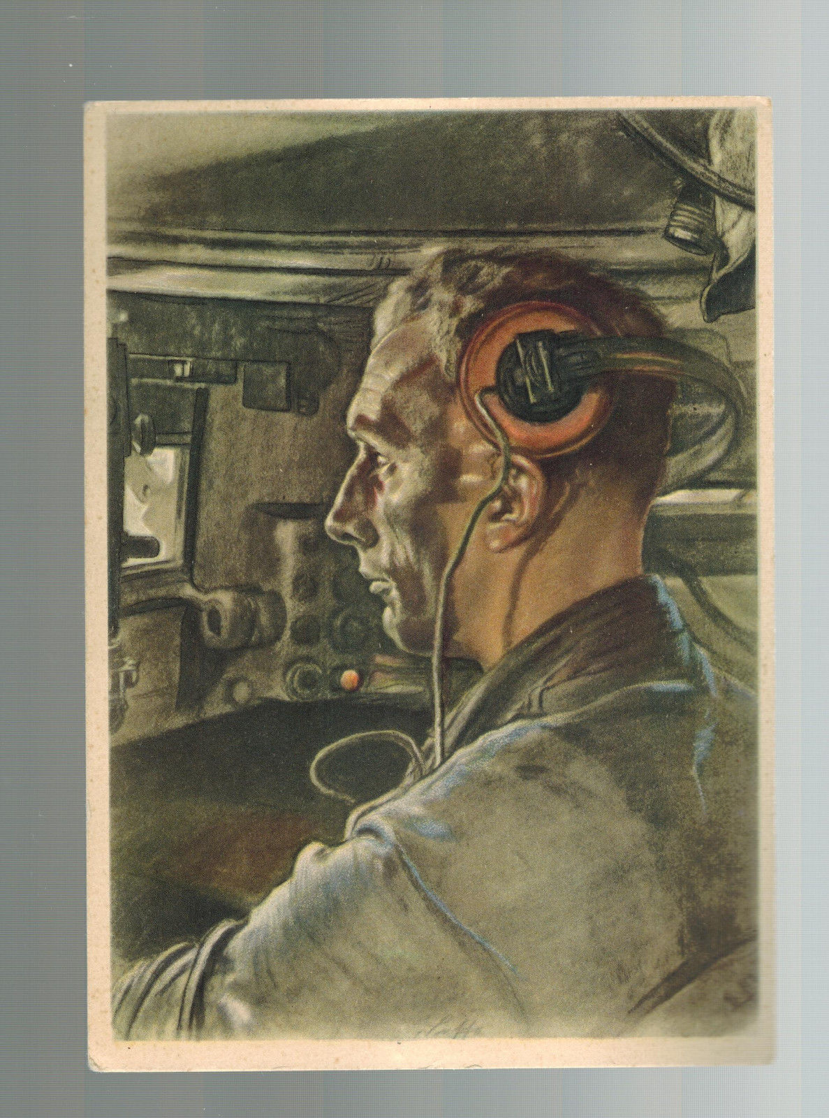 Mint WW2 Germany Army Wehrmacht Panzer tank Crew Postcard | Topics ...