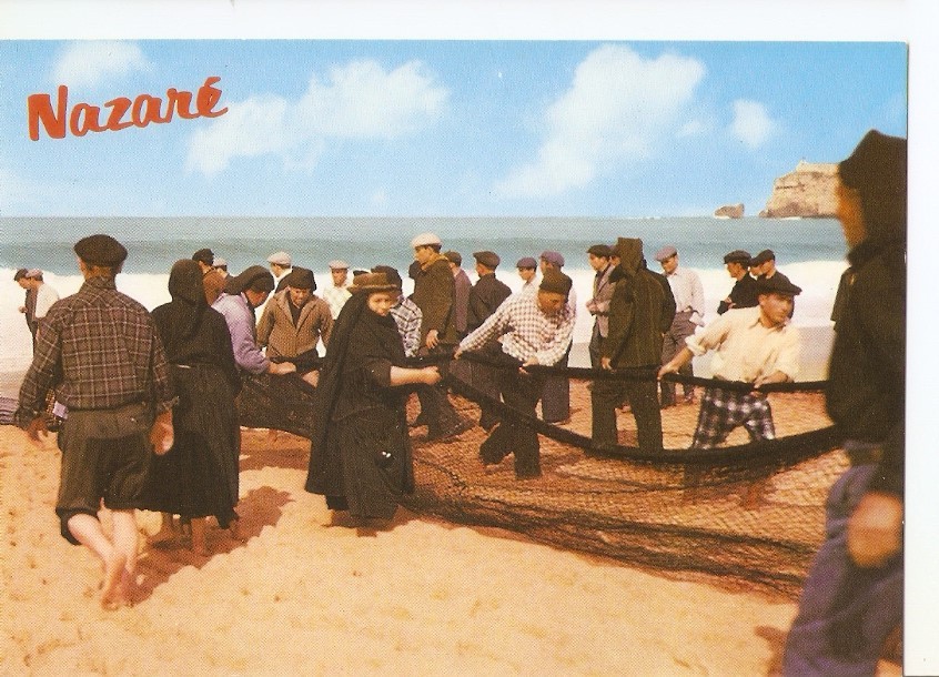 Postal 033810 : Nazare (Portugal). aspectos tipicos | Other / Unsorted ...