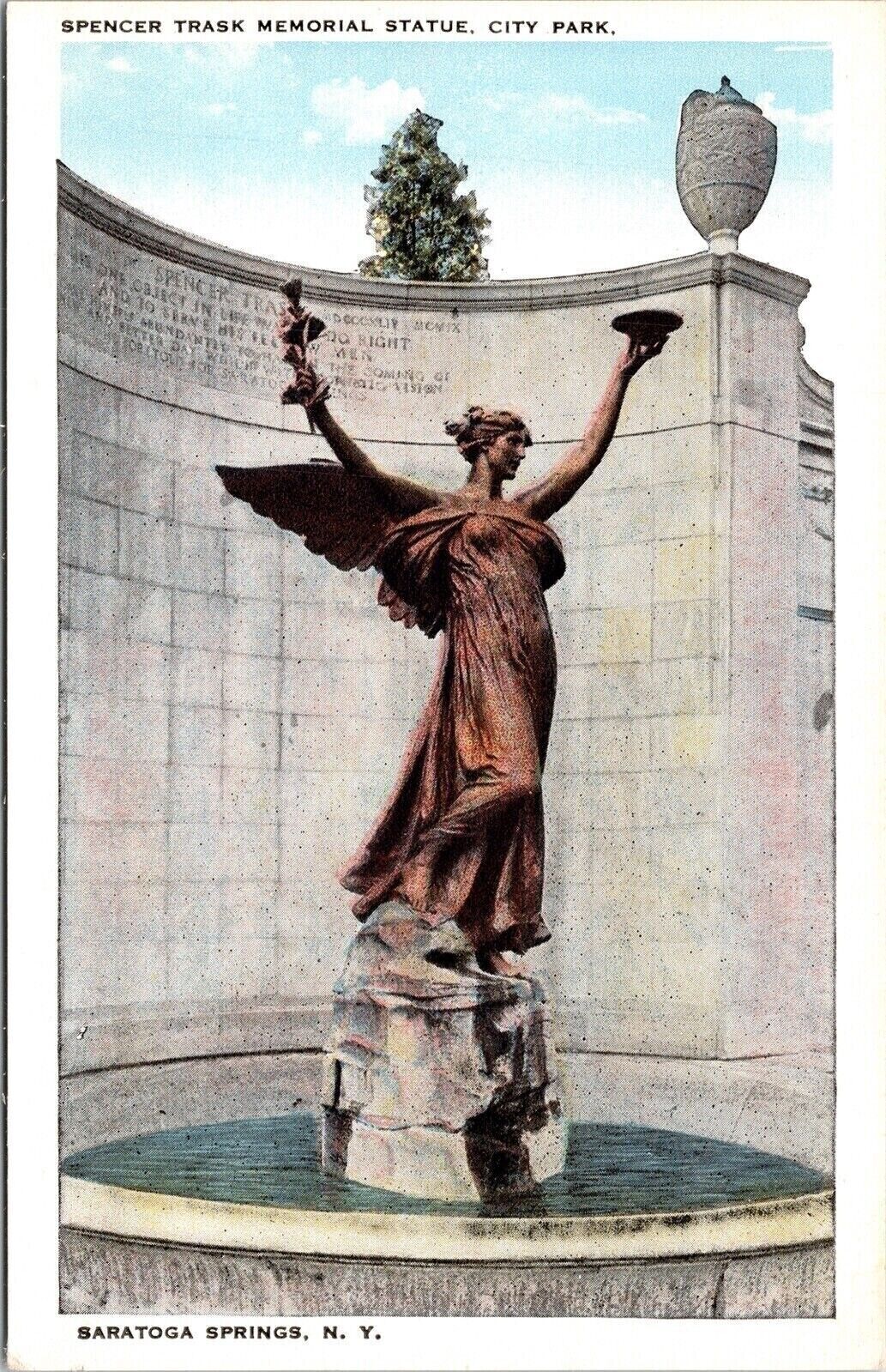 Spencer Trask Memorial Statue City Park Saratoga Springs New York Ny ...