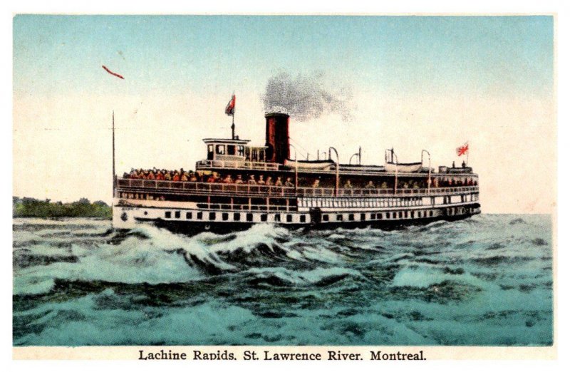 Montreal lachine Rapids, St.Lawrence River | Topics - Buildings ...