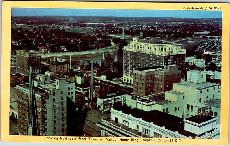 POSTCARD SCENE Dayton Ohio OH AK1394 | United States - Ohio - Dayton ...