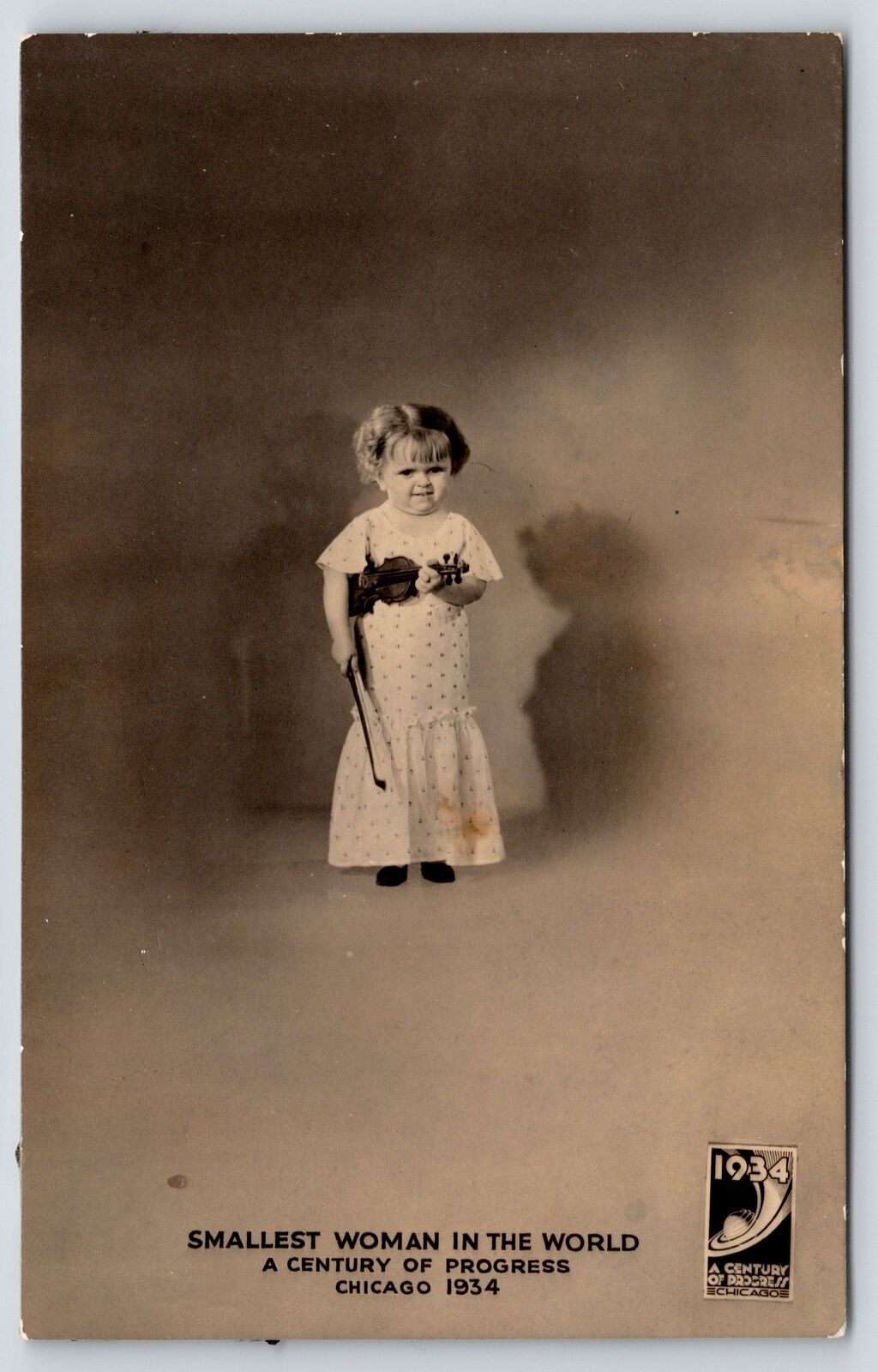 Chicago Illinois~Midget: Smallest Woman In World @ Century of Progress ...