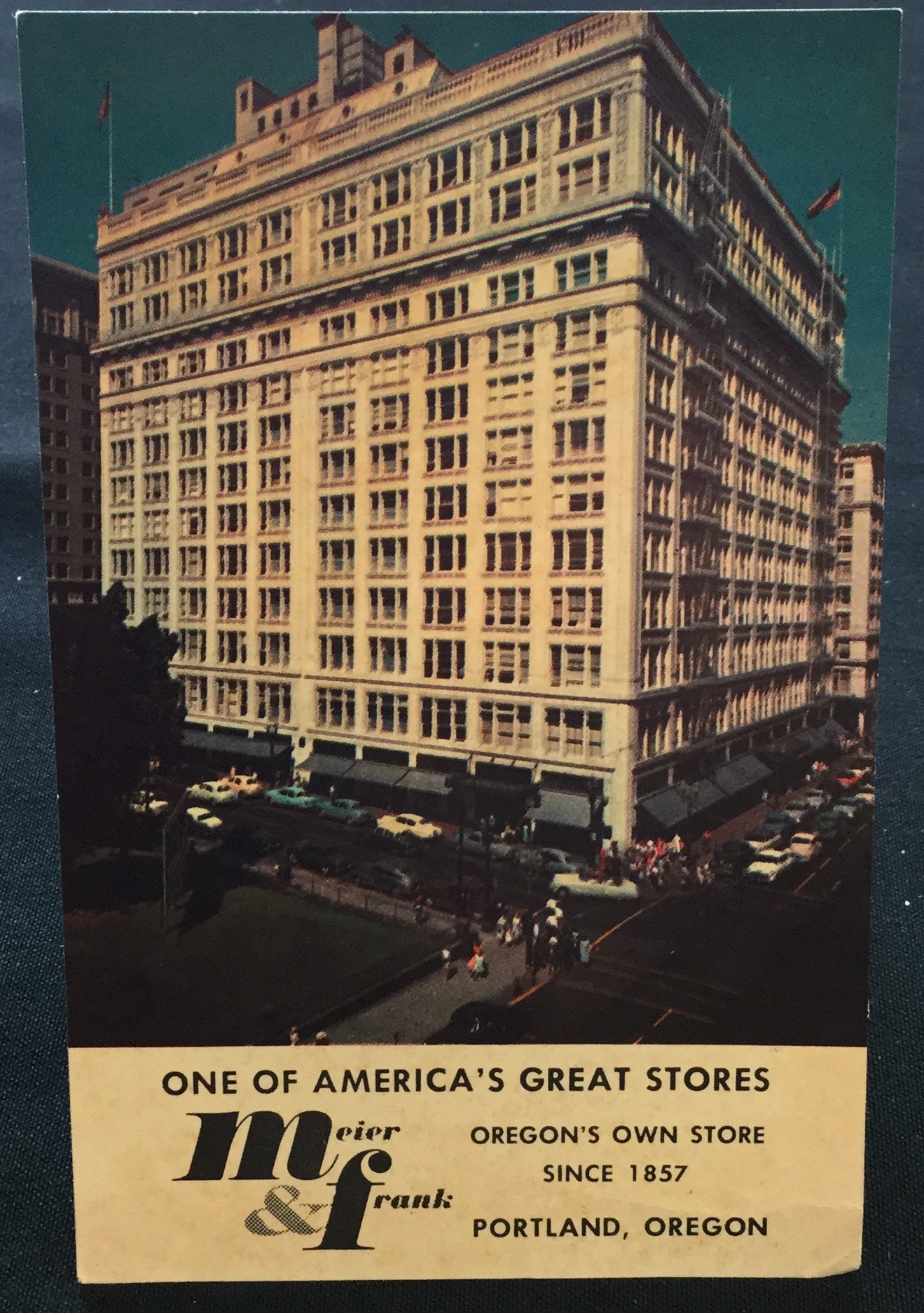 Postcard Unused Meier & Frank Dept Store Portland OR LB | United States ...
