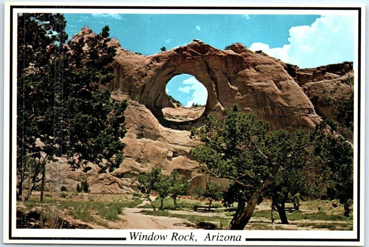 Postcard - Window Rock, Navajo Tribal Headquarters - Window Rock ...