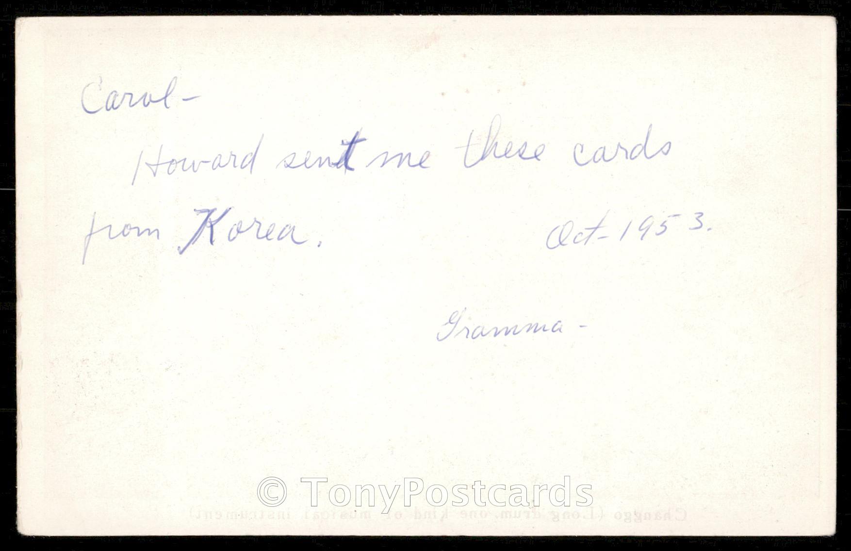 Changgo - Long drum, musical instrument | Asia & Middle East - Korea ...