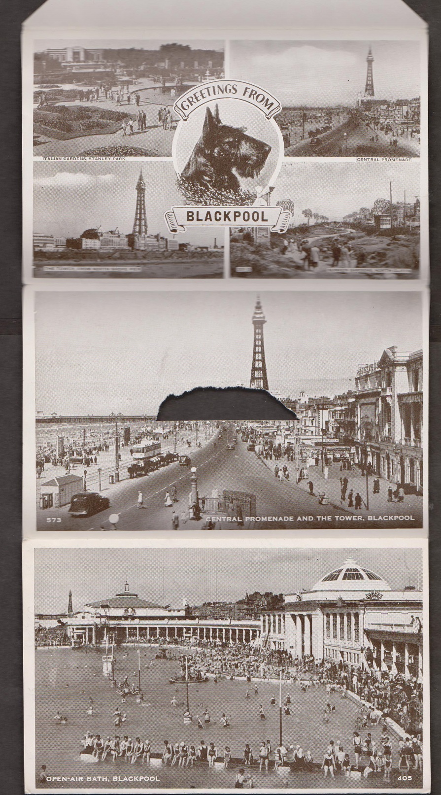 Letter Card With 6 Views Of Blackpool, England - Used 1959 | Europe ...