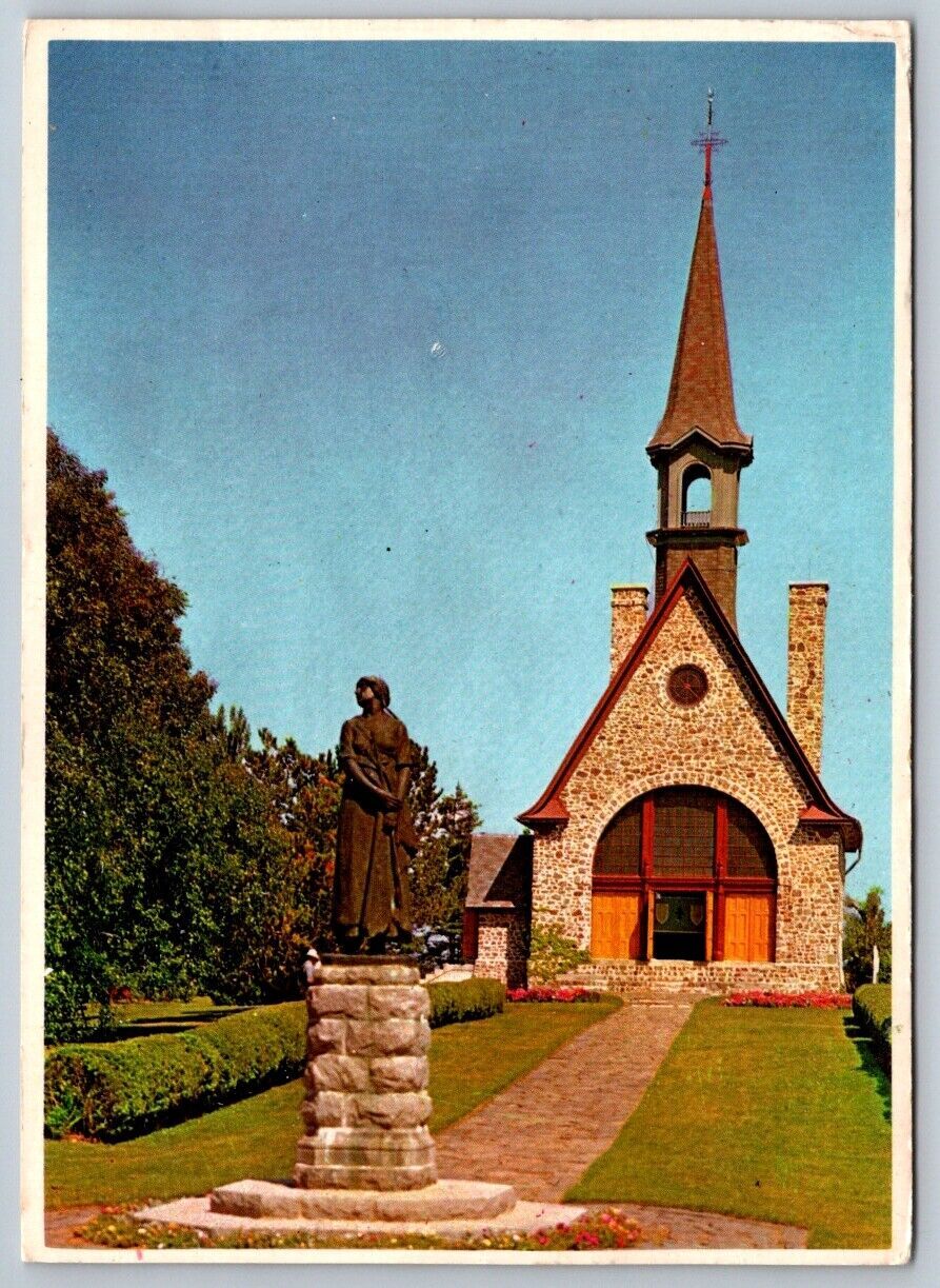 Memorial Church & Evangeline Monument, Grand Pre National Park NS, 1984 Postcard | Other ...