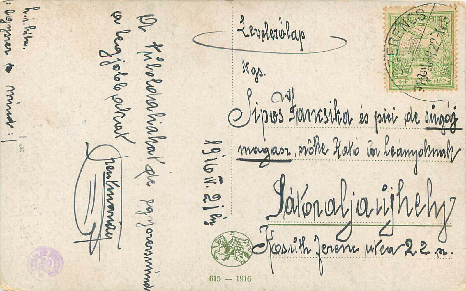 WWI Easter Postcard Austro Hungarian Woman Brings Rabibit and Eggs To ...