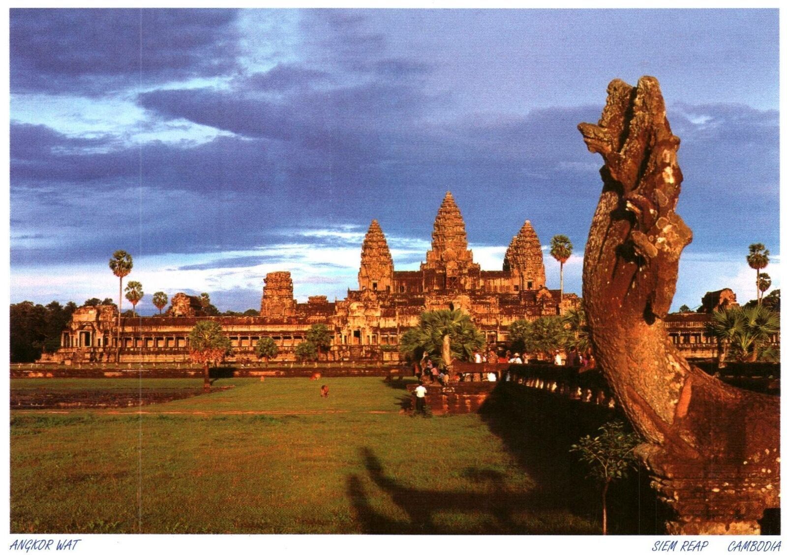 Angor WAT Siem Reap Cambodia Outdoor View of the Temples Continental ...