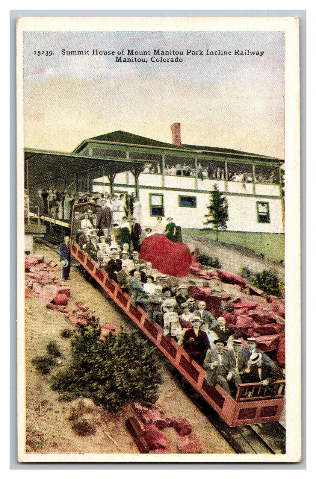 Summit House Mount Manitou Park Incline Railway Manitou Colorado ...