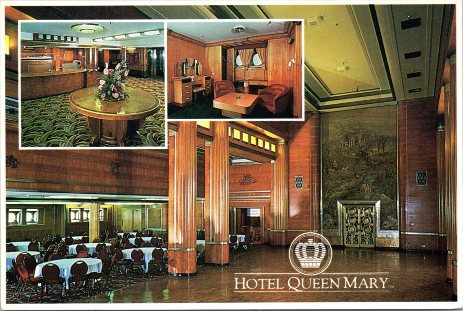 Postcard Hotel Queen Mary - Grand Salon, Lobby, Suite | Other ...