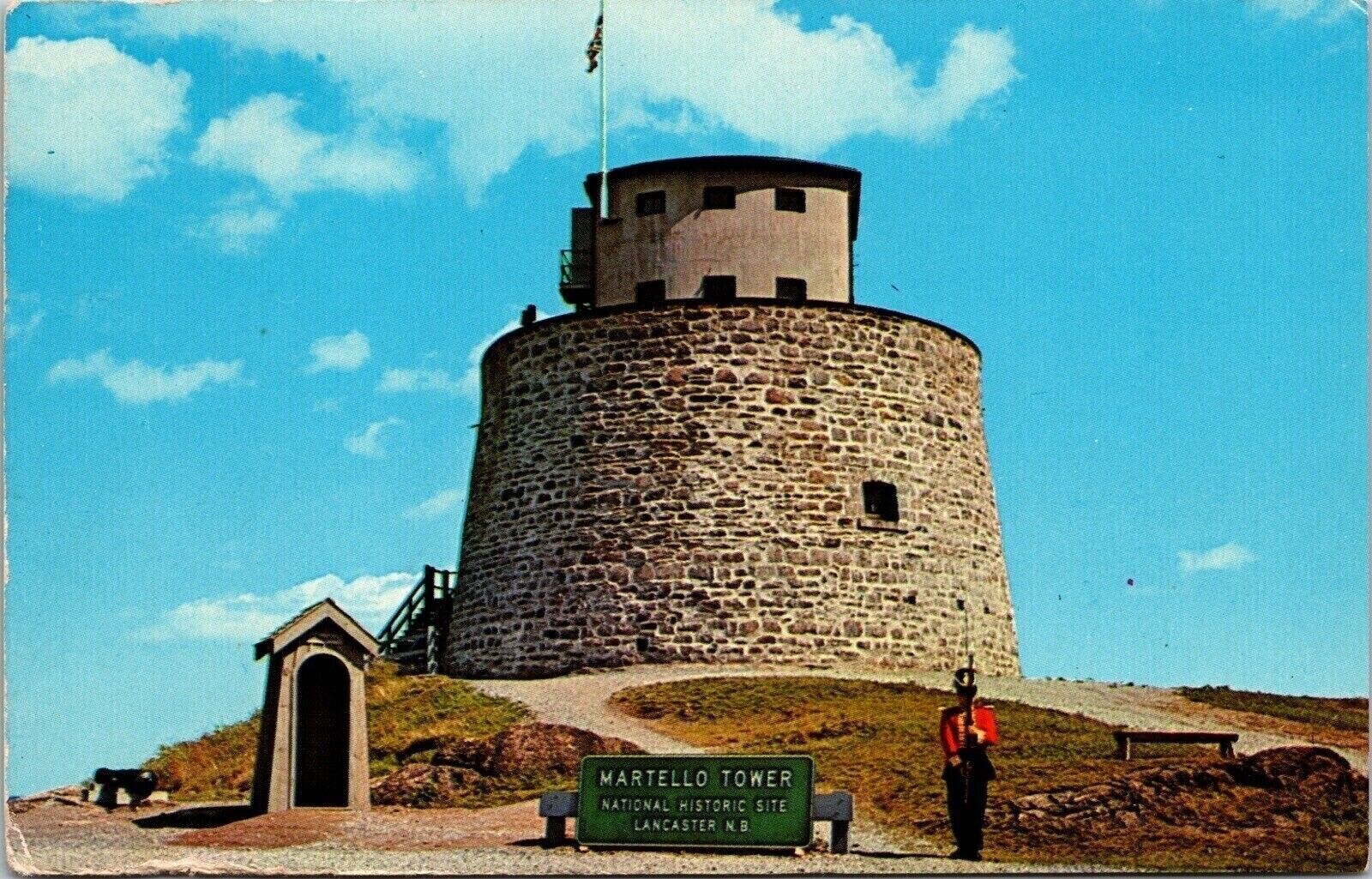 Martello Tower Lancaster New Brunswick Canada Ca Plastichrome Vintage ...