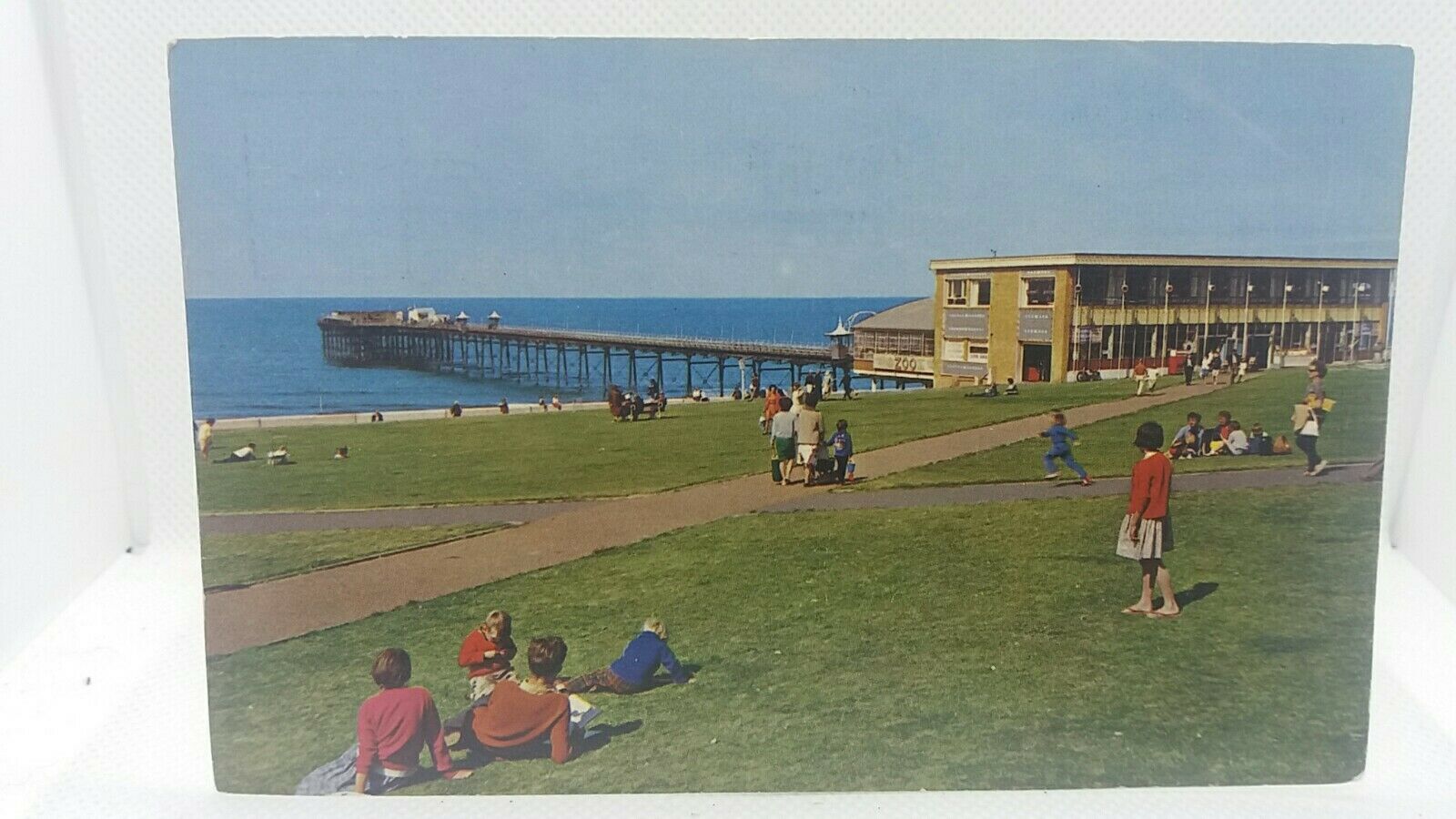 Vintage Postcard The Pier and Pavilion from the Green Hunstanton 1970 ...