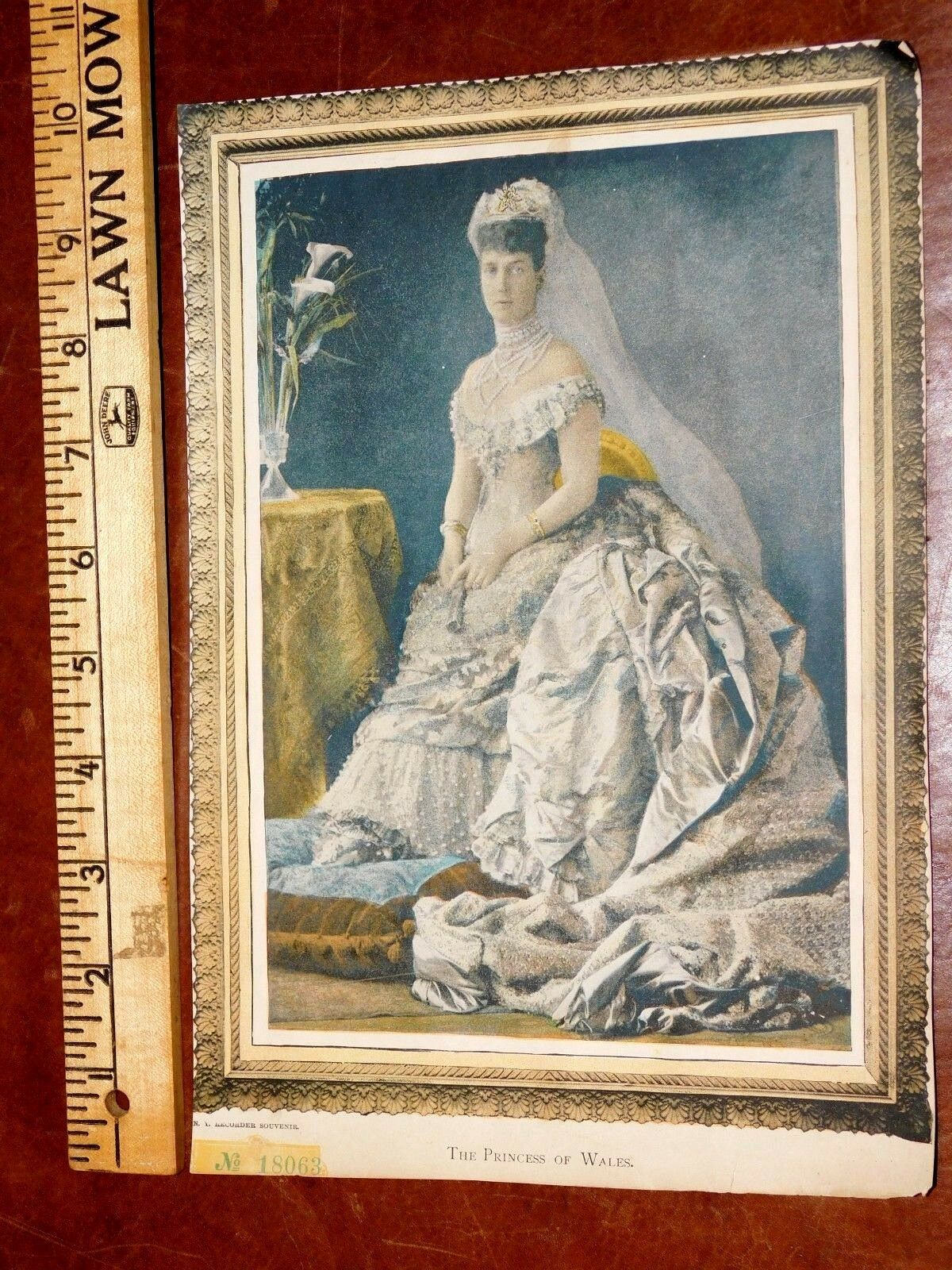 1880s-90s The Princess of Wales Victorian Portrait Card L8 | Ephemera ...