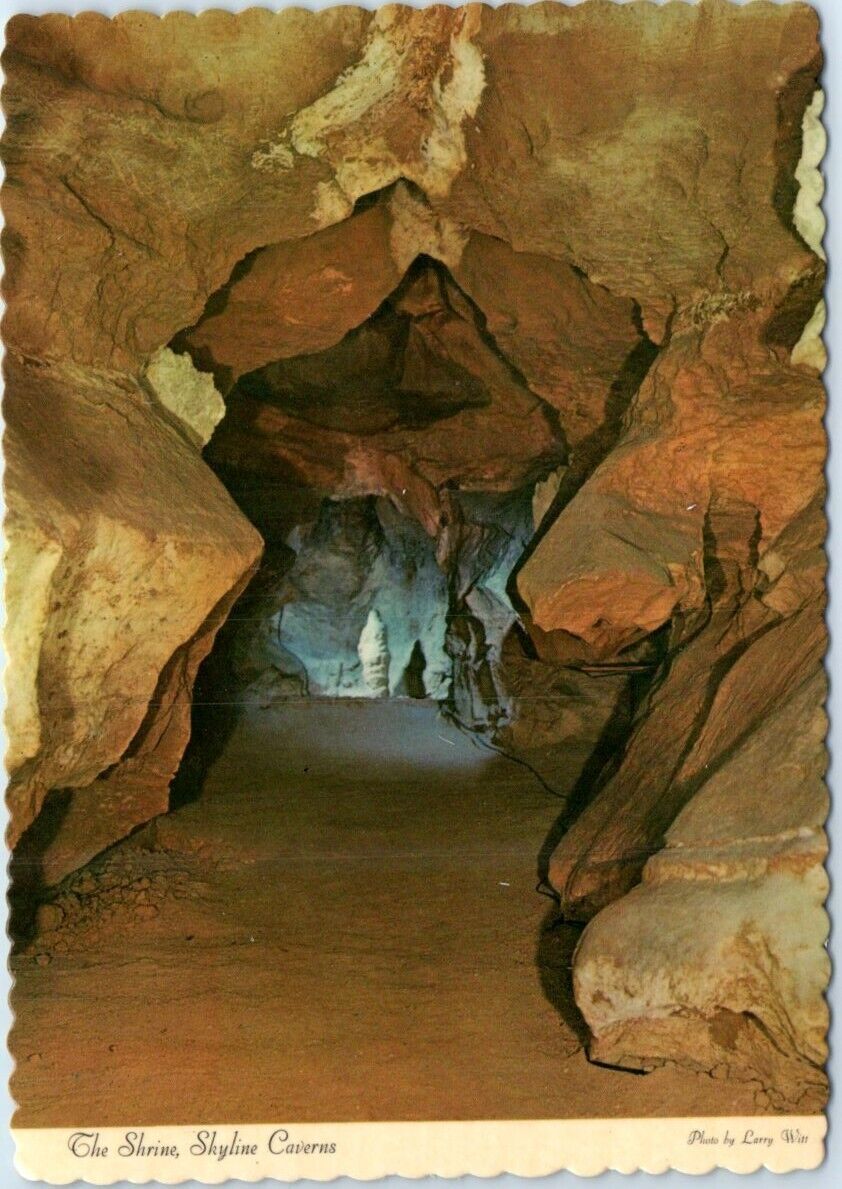 Postcard - The Shrine, Skyline Caverns - Front Royal, Virginia | United ...