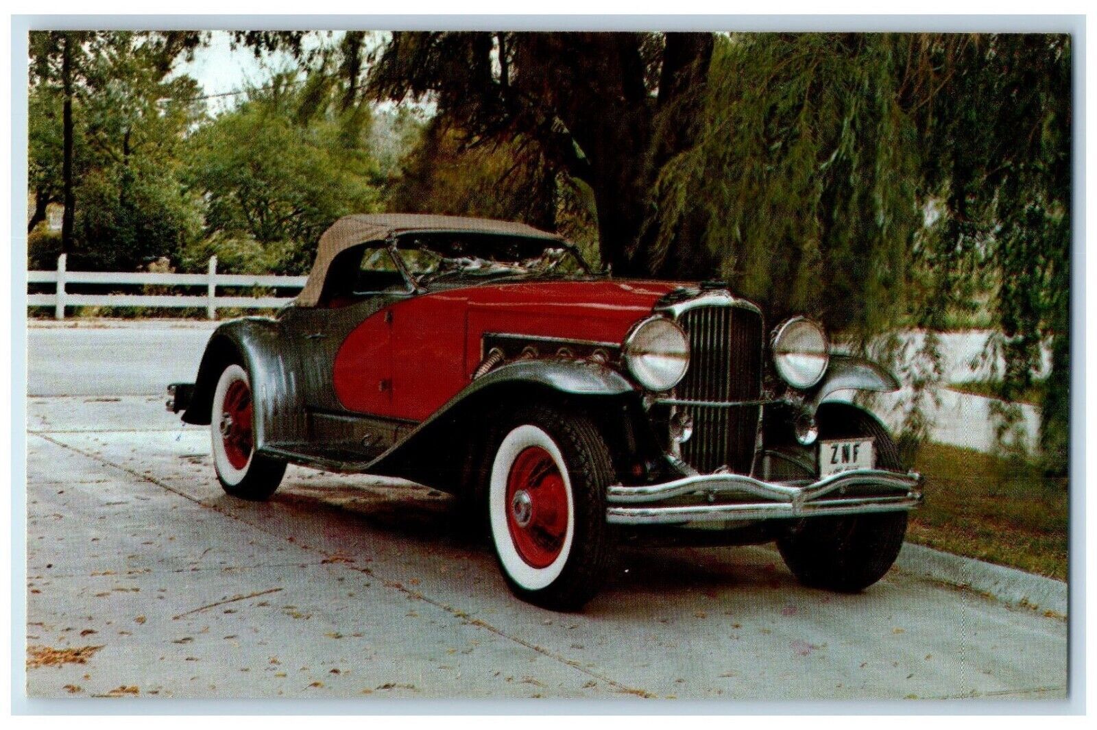 1935 Duesenberg Model SSJ Supercharged Automobile Car Auburn Indiana IN ...