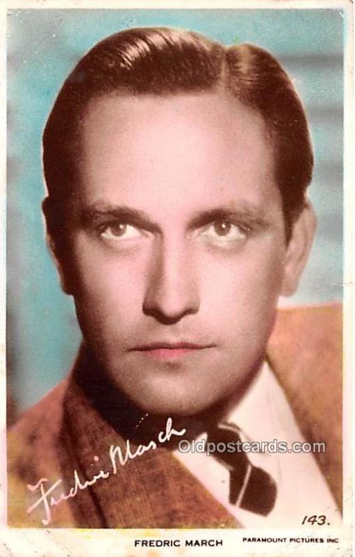 Fredric March Movie Star Actor Actress Film Star 1938 | Topics ...