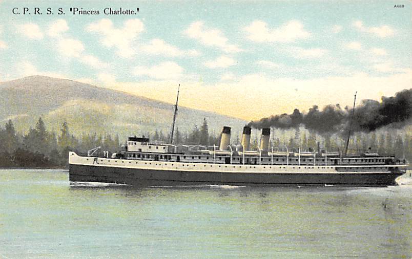 SS Princess Charlotte Canadian Pacific Line Ship Unused | Topics ...