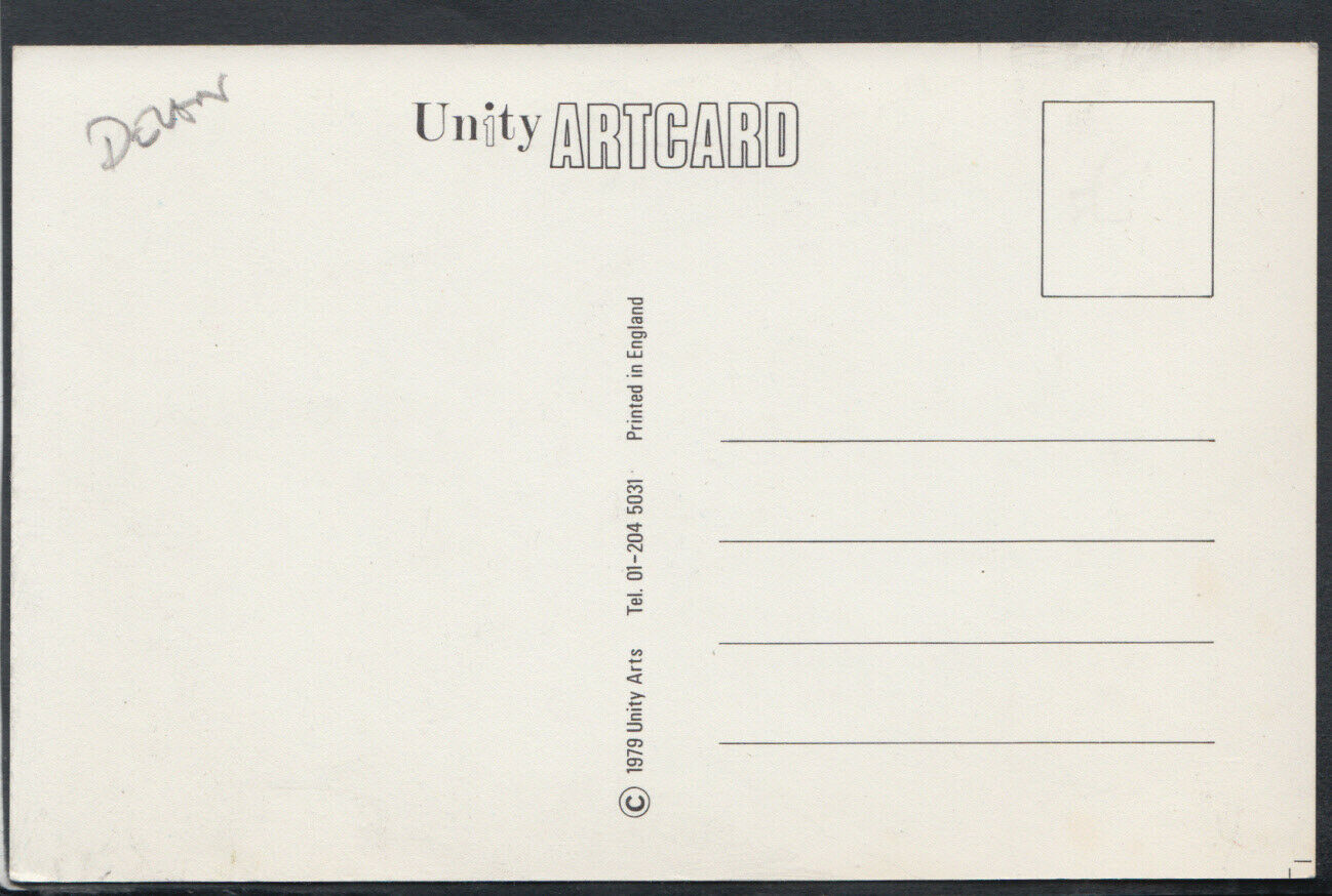 Devon Postcard - Pencil Drawing of Stokenham - The Tradesman's Arms ...