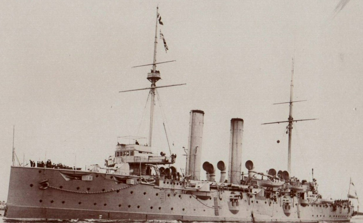 RPPC Photo British Royal WWI Navy HMS Crescent Cruiser - 2 | Other ...
