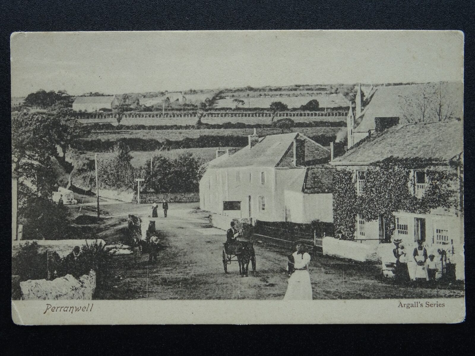 Cornwall PERRANWELL STATION Greenwith Hill c1906 Postcard by Argall's ...