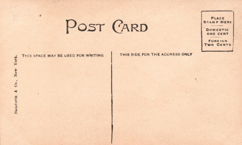 Vintage Postcard 1910's Wedlock Is A Padlock Father Baby Sitting Twins ...