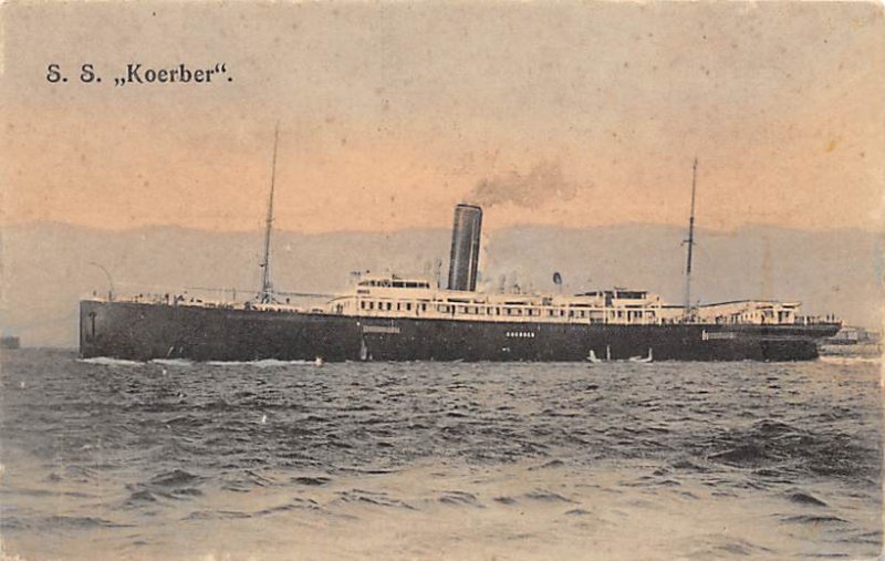 S.S. Koerber S.S. Koerber, Osterreichischer Lloyd View image | Topics ...